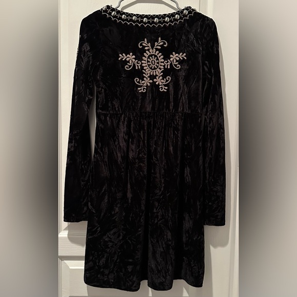 Roper | Dresses | Roper Brand Long Sleeve Crushed Velvet Aline Dress ...